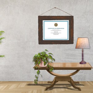 Teal Certificate of Appreciation Customizable Award Templates - Etsy