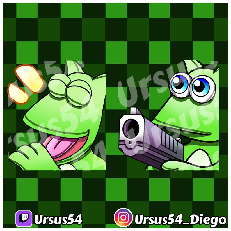Green Jinjo Emote Pack Twitch Emotes Discord Emotes - Etsy
