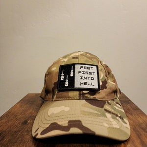 Feet First Into Hell- Helljumpers Halo Patch 3x2 - Etsy