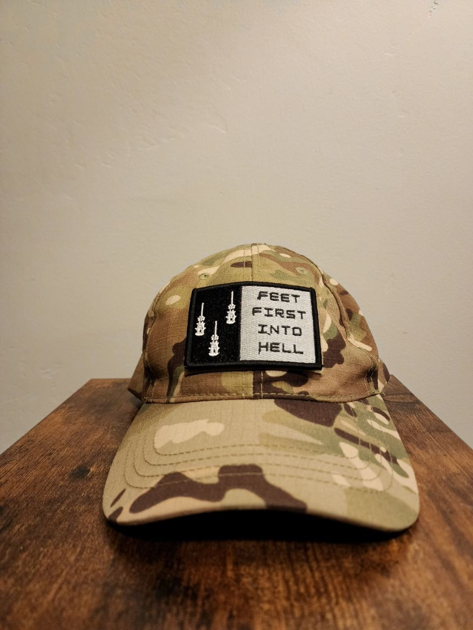 Feet First Into Hell- Helljumpers Halo Patch 3x2 - Etsy