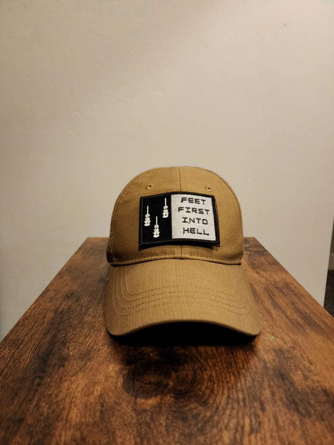 Feet First Into Hell- Helljumpers Halo Patch 3x2 - Etsy