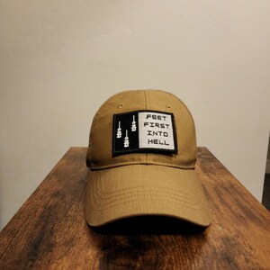 Feet First Into Hell- Helljumpers Halo Patch 3x2 - Etsy