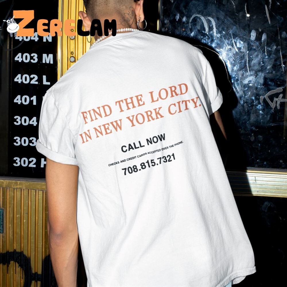Jake Bongiovi Find The Lord In New York City Carhartt T-Shirt sold by ...