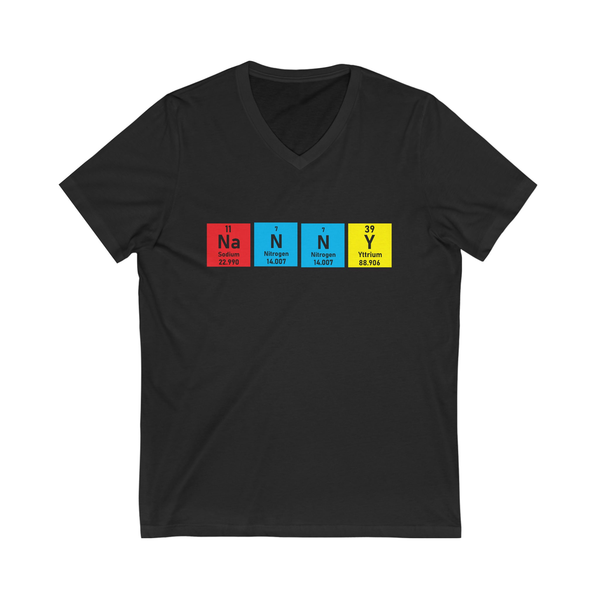 Scientific Periodic Table Elements Nanny Play on Word Unisex Jersey ... Scientific Periodic Table Elements Nanny Play on Word Unisex Jersey ...