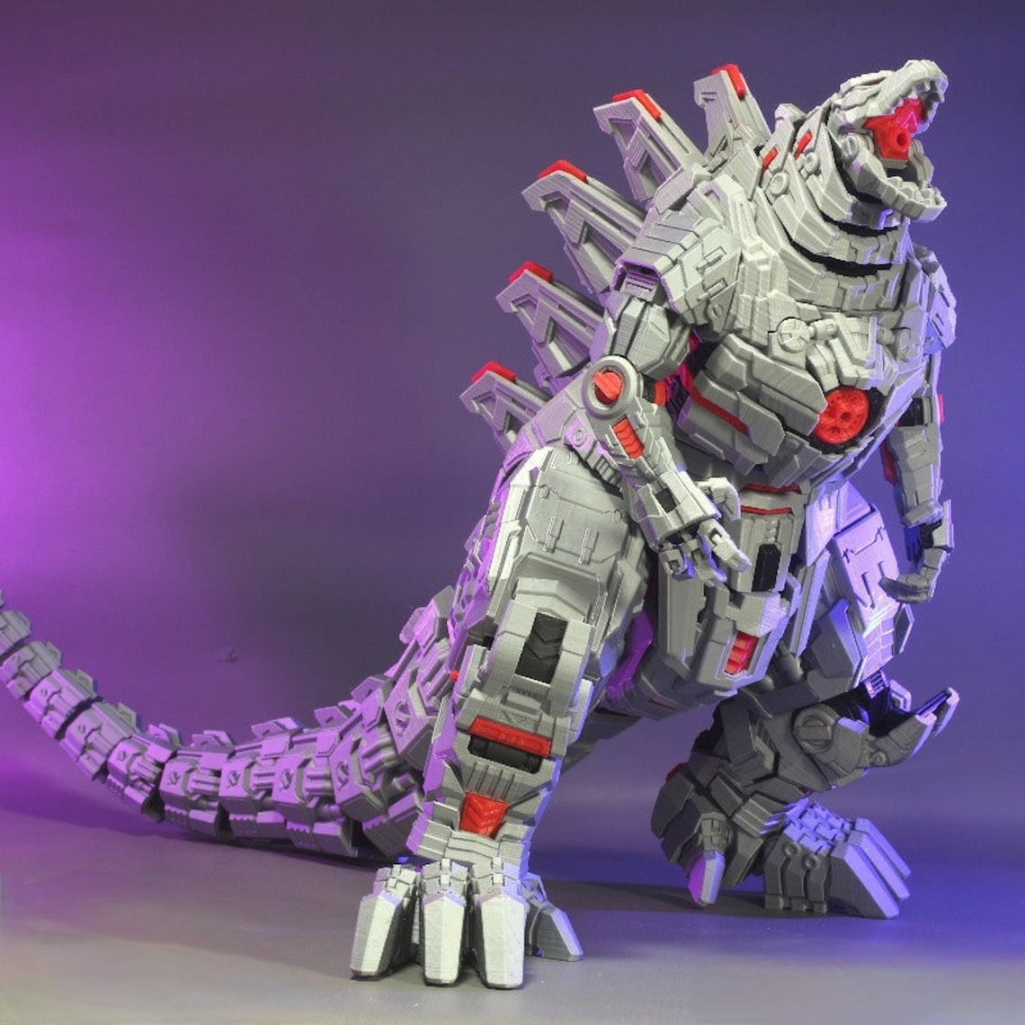 Mecha Godzilla 3D Figure Stl File Print File - Etsy