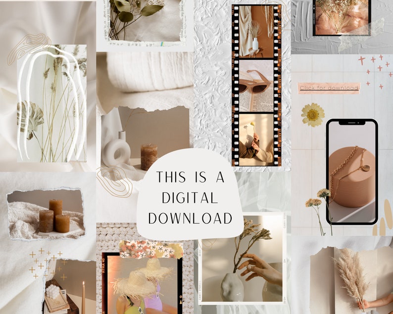 Texture Instagram Template Influencer Marketing Instagram Canva ...