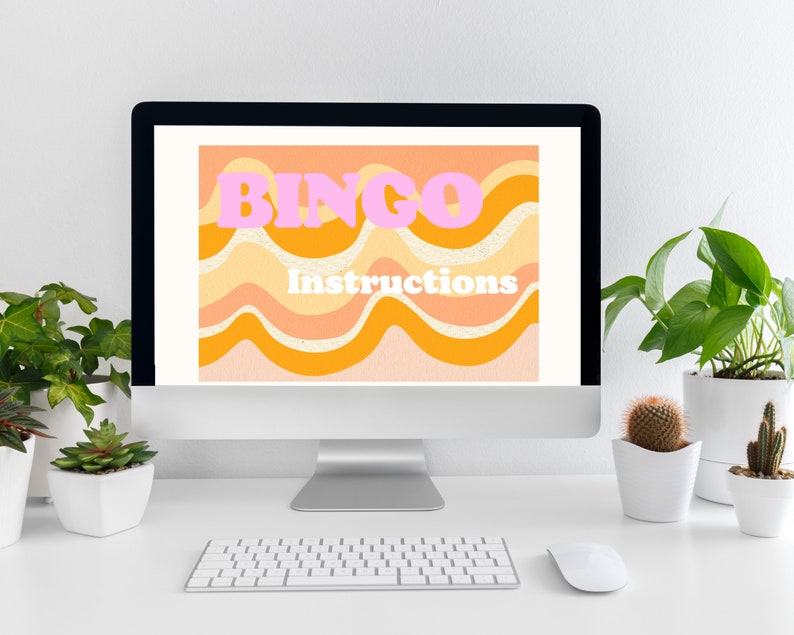 Printable Bingo Digital Download Birthday Bingo Game Bachelorette Party ...