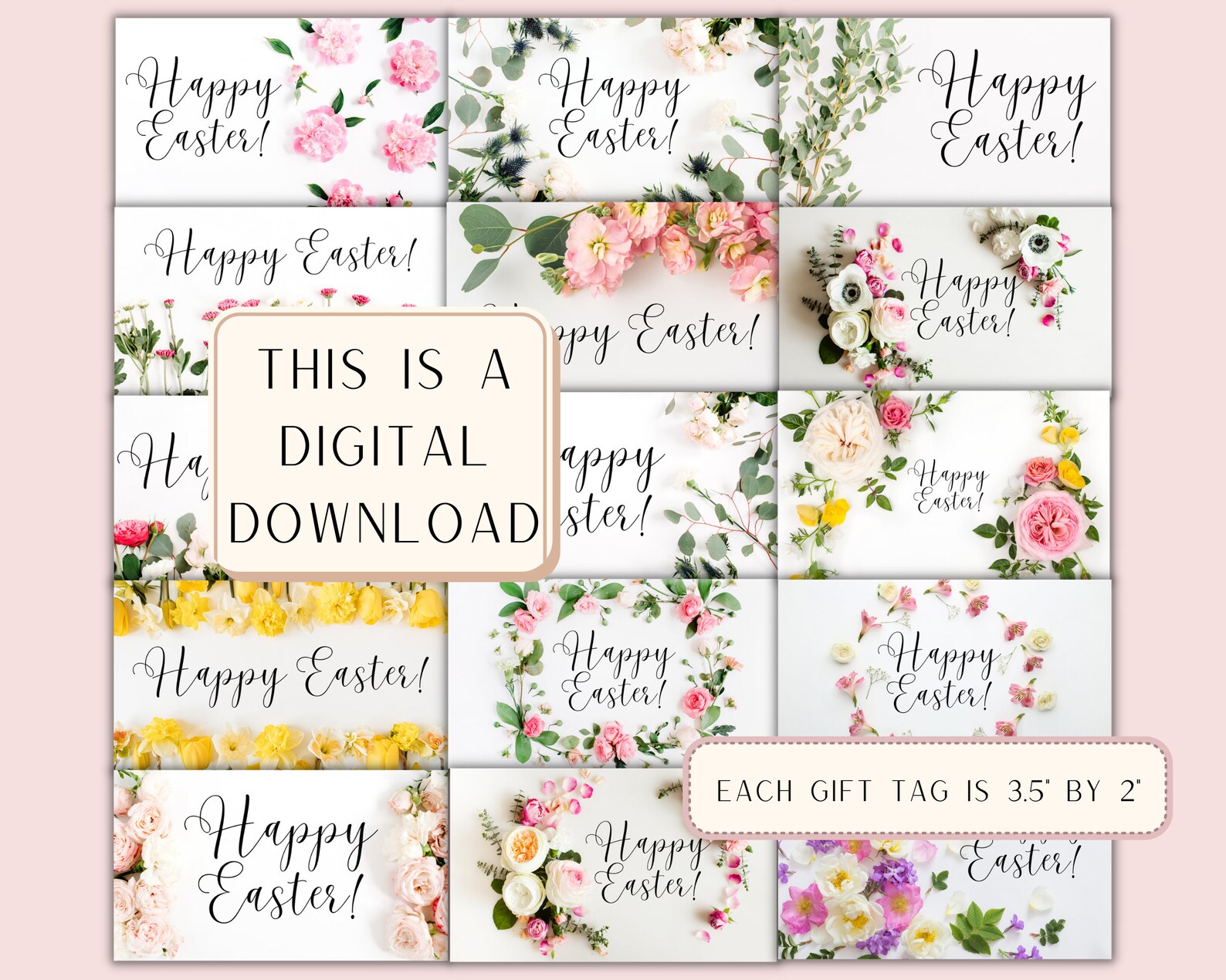 Spring Party Favor, Easter Card, Spring Card, Classroom Gift Tag, Gifts ...