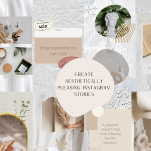Texture Instagram Template Influencer Marketing Instagram Canva ...