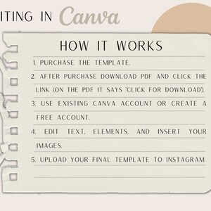 Texture Instagram Template Influencer Marketing Instagram Canva ...