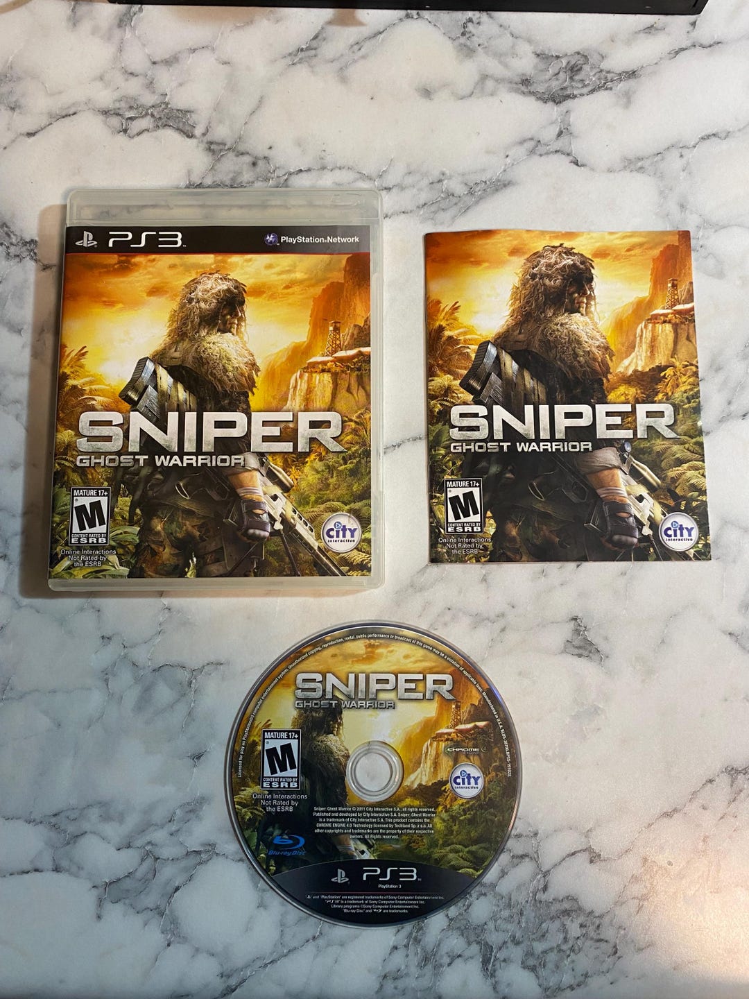 Snipe Ghost Warrior for Playstation 3 - Etsy