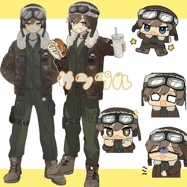 Male Vtuber Model Premade Live2d - Etsy