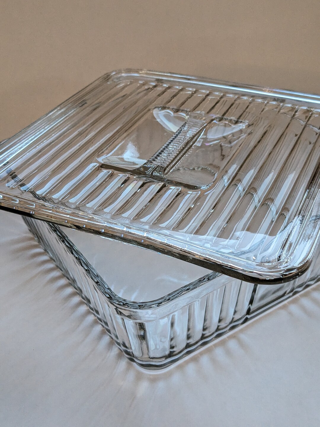 Anchor Hocking Large Refrigerated Storage Container 9x9 - Etsy