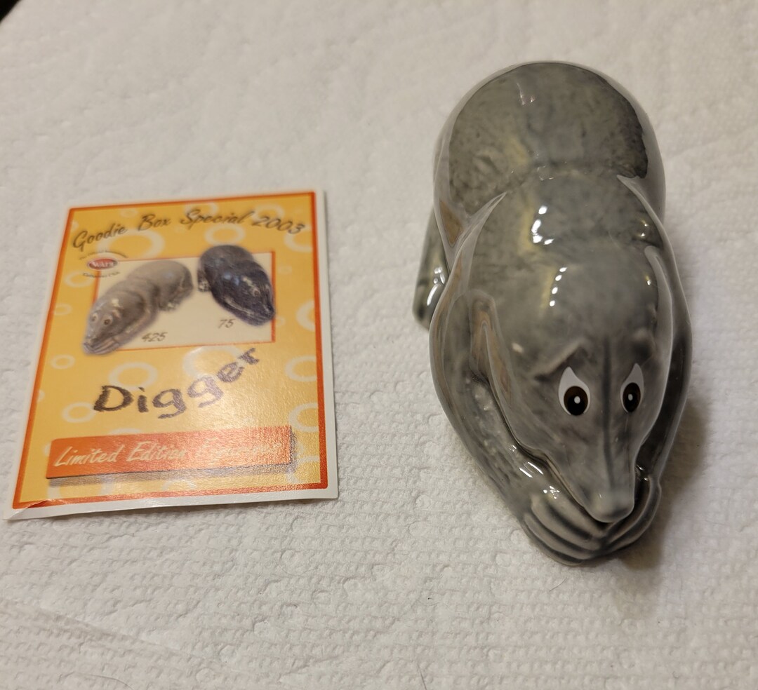 Wade Gray Mole LTD EDITION NEW Digger - Etsy