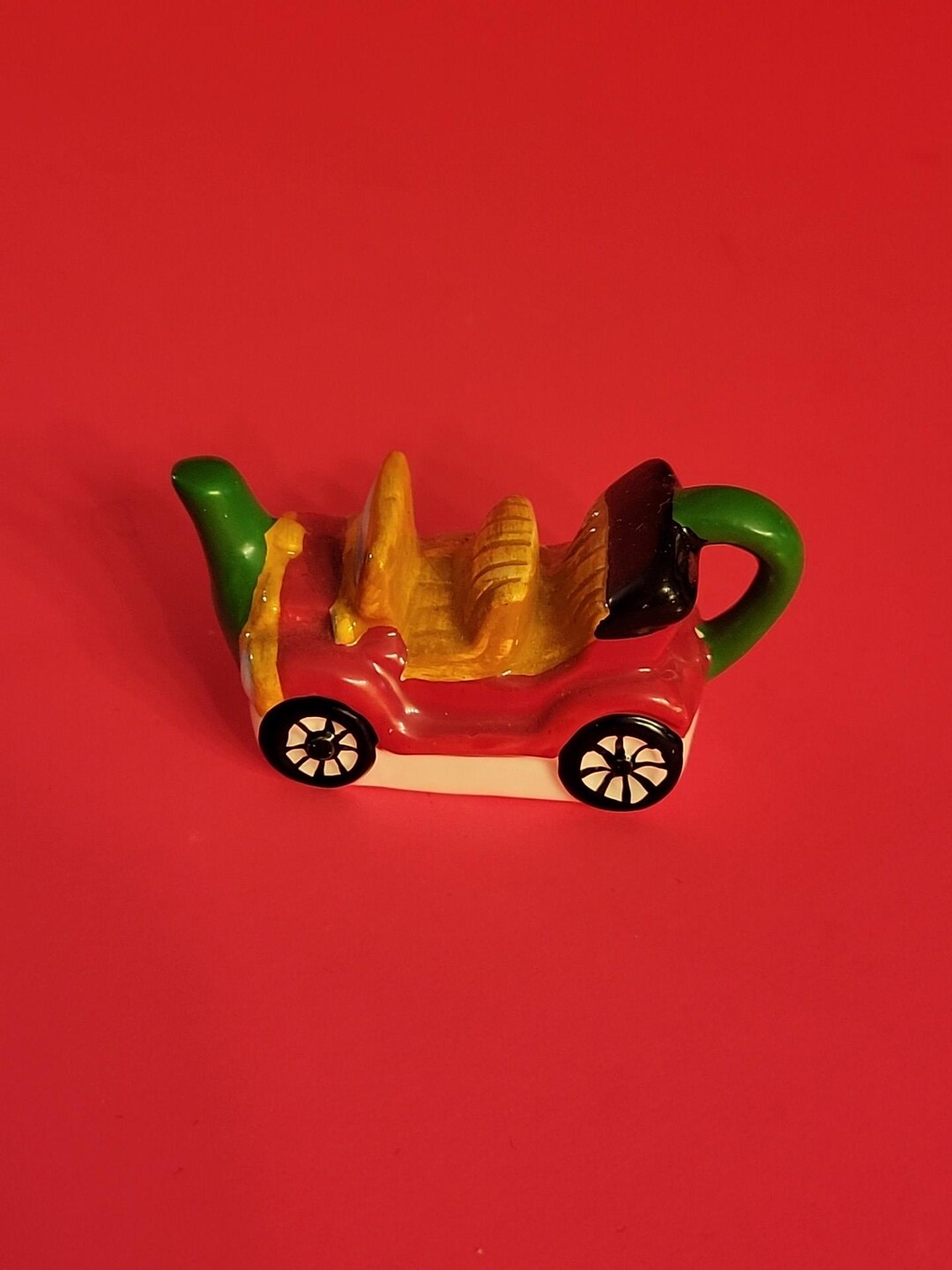 Red Rose Tea Pots - Etsy