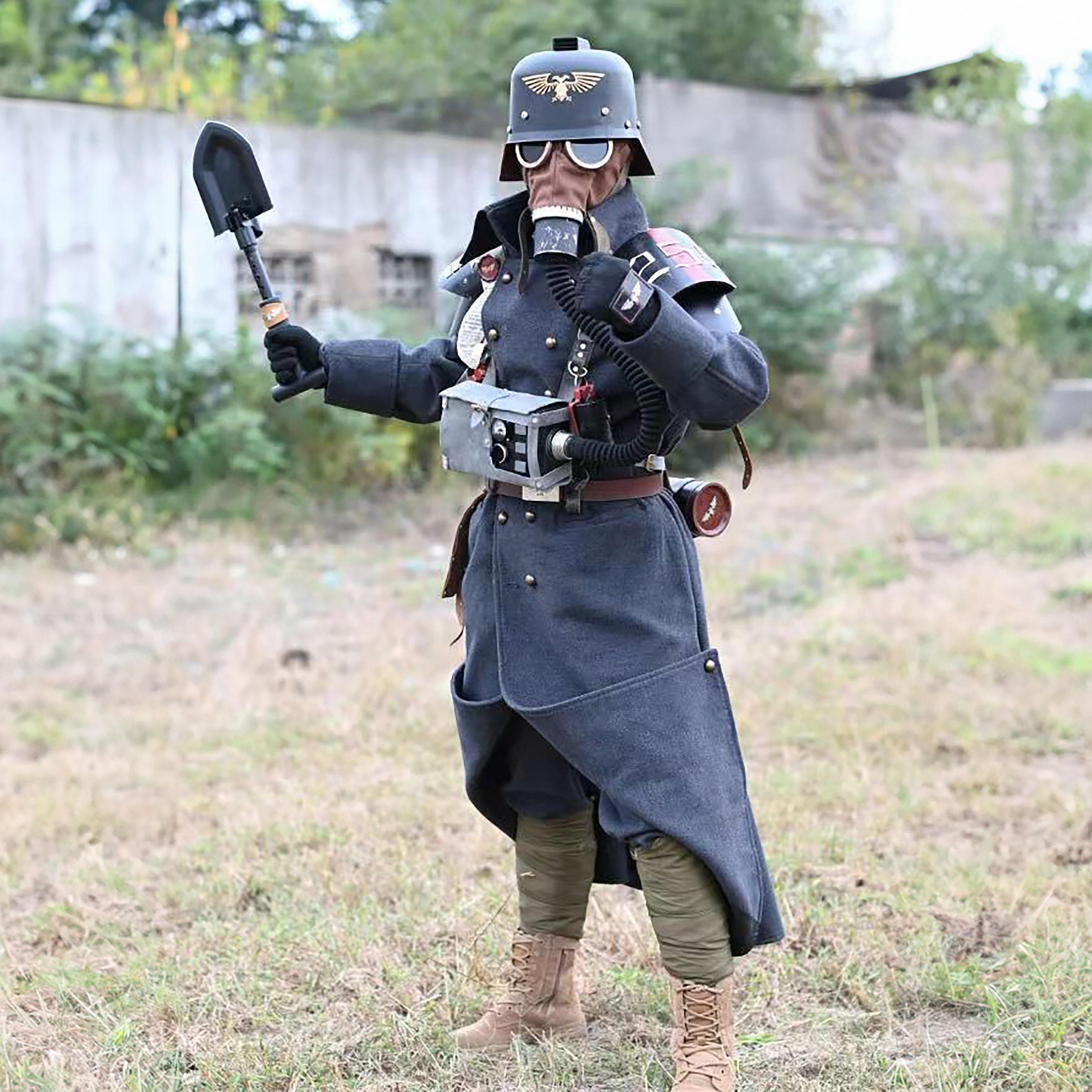 Warhammer 40K Krieg Coat Krieg Cosplay Costume - Etsy UK