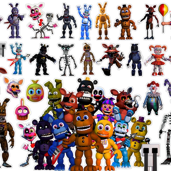 Five Nights of Freddys Clipart - Etsy