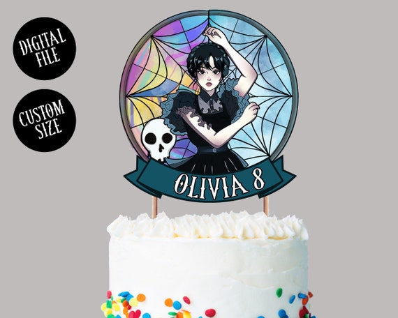 Black Butler Birthday Cake