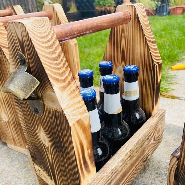 Wooden Beer Crate - Etsy UK