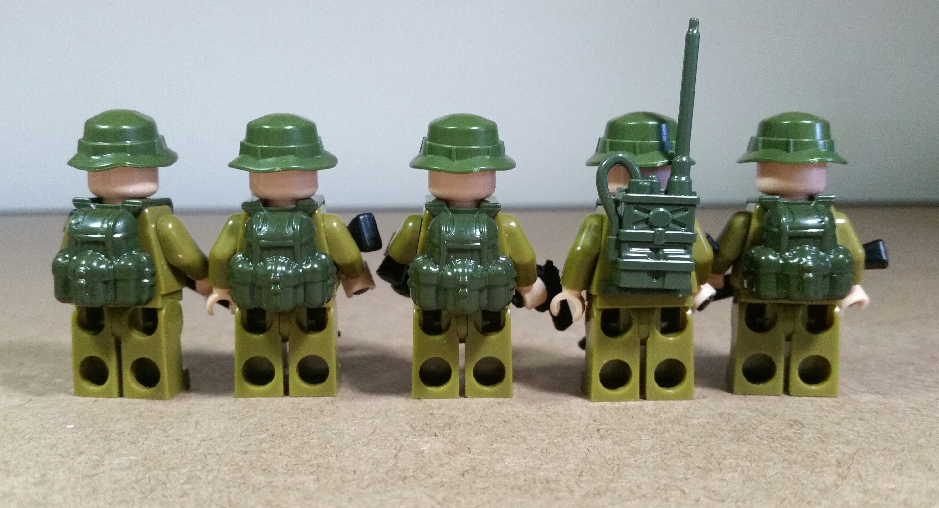 Vietnam War Inspired Custom Building Blocks Anzac Infantry Mini Figure ...