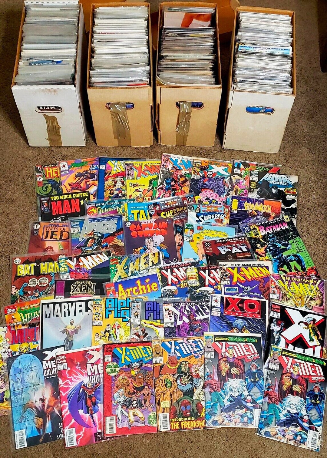 1TB MARVEL & DC SUPERHEROES Comics Rare Vintage Comic Book - Etsy