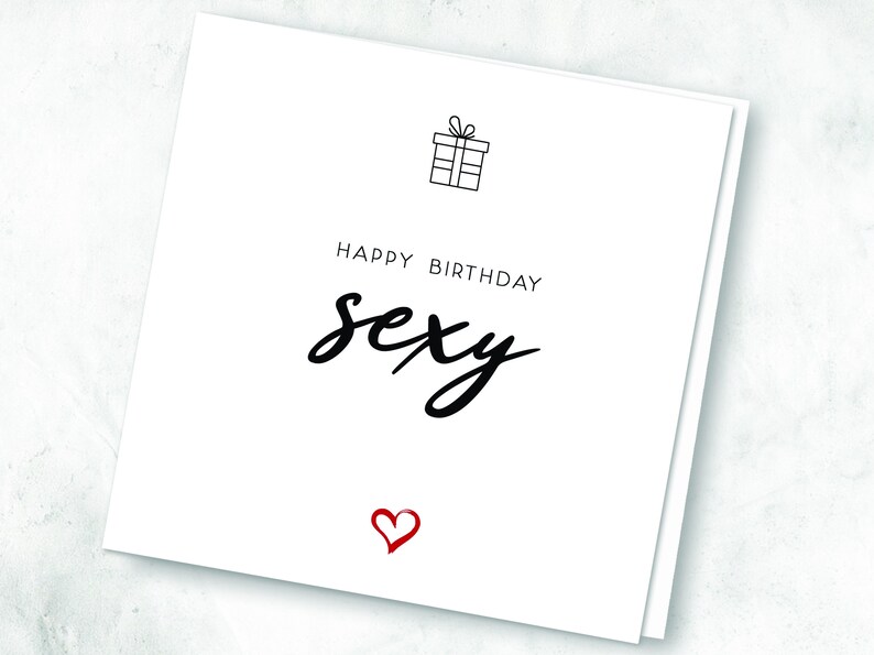 Happy Birthday Sexy Birthday Card Custom Greeting Cards And Stationery