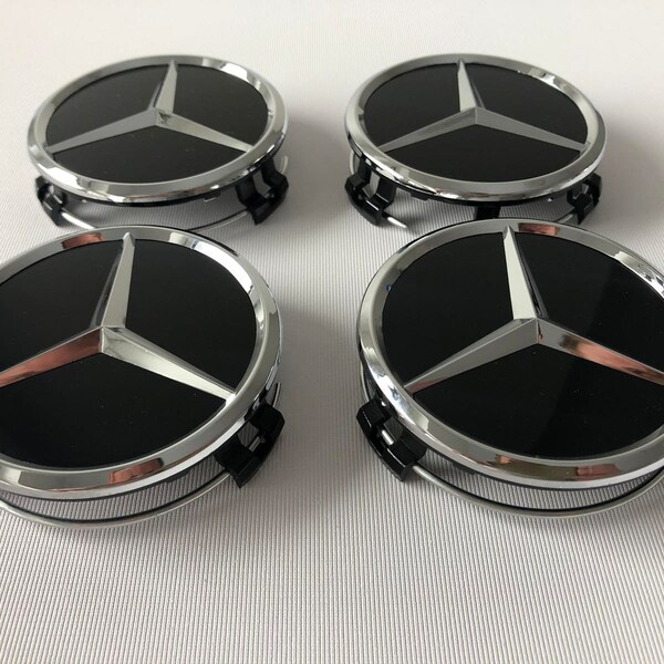 Mercedes Benz Wheel Center Cap Stickers - Etsy