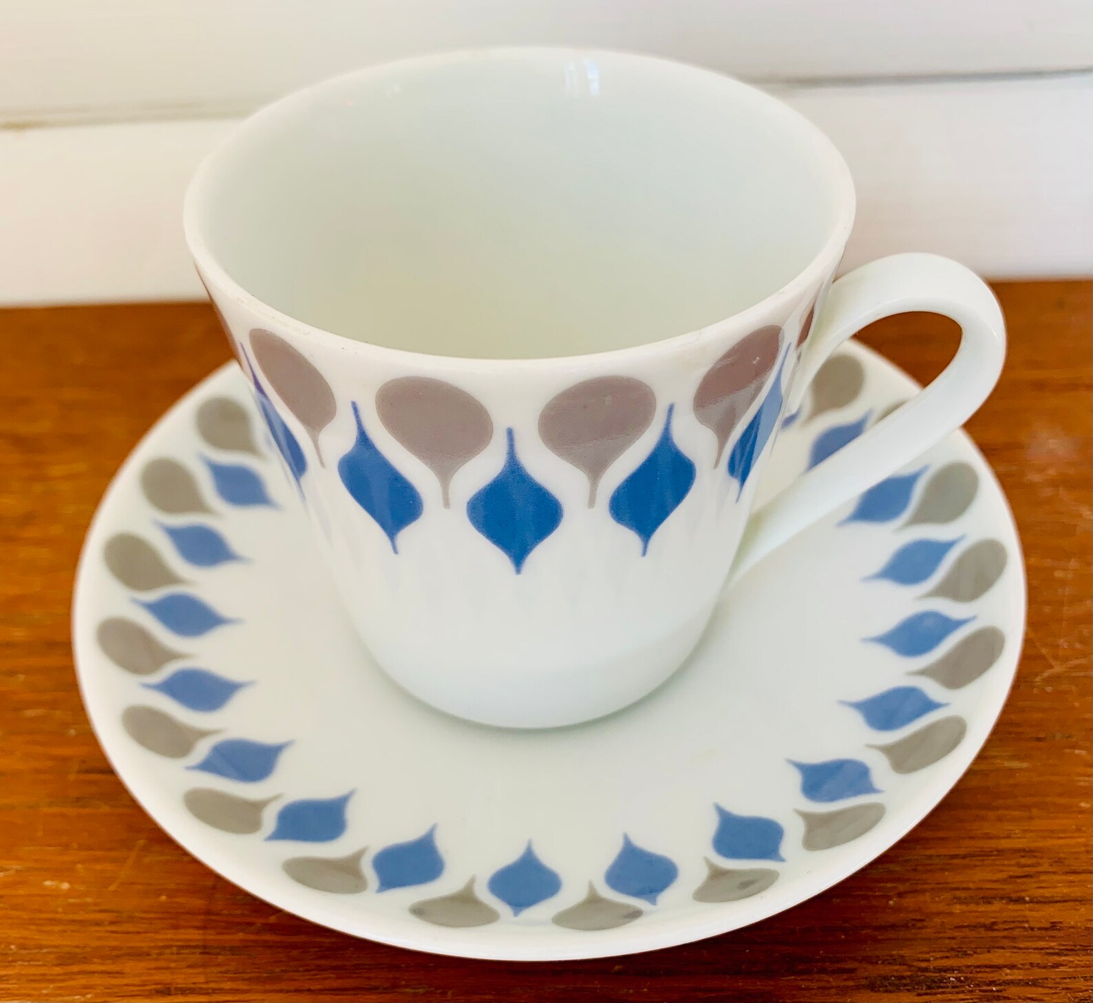 Lyngby Danild Denmark. Tea Cup Trio With Saucer and Plate. Made by ...