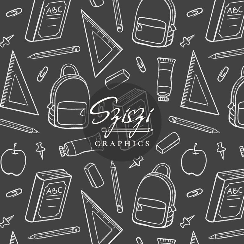 Chalkboard Doodles - Etsy