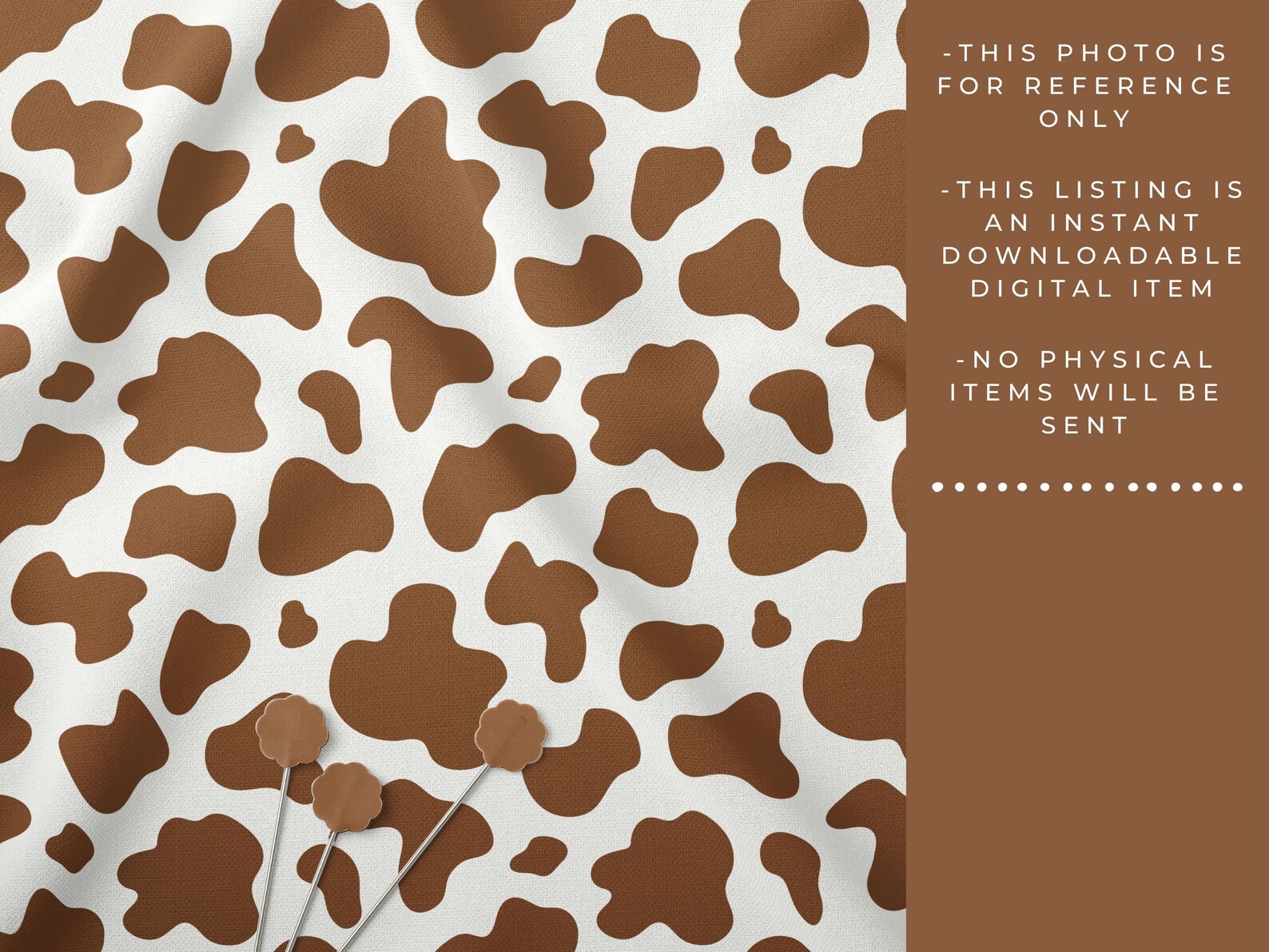 Cow Print Cow Seamless File Cow Seamless Pattern Western - Etsy
