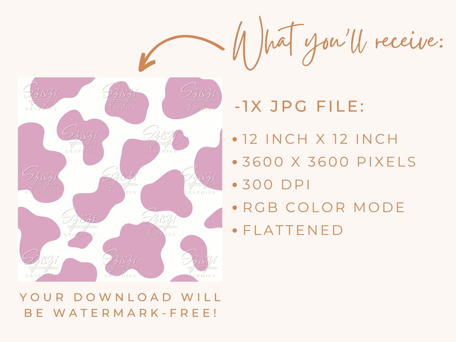 Purple Cow Print Cow Seamless File Cow Seamless Pattern Animal - Etsy