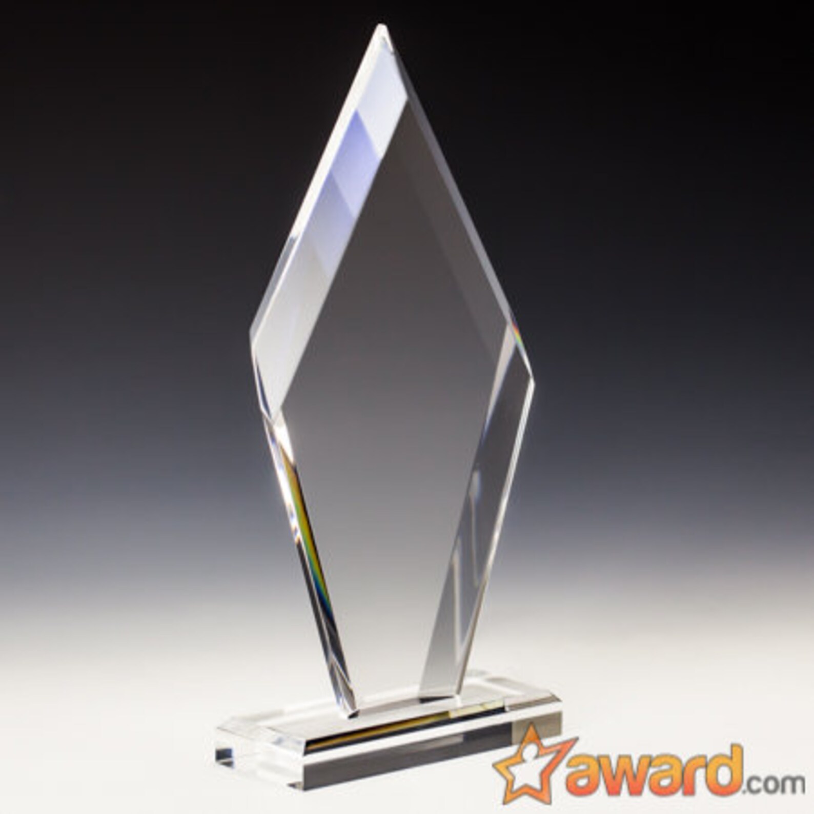 Custom Reversed Bevel Arrow Award Plaque, Custom Award, Employee ...