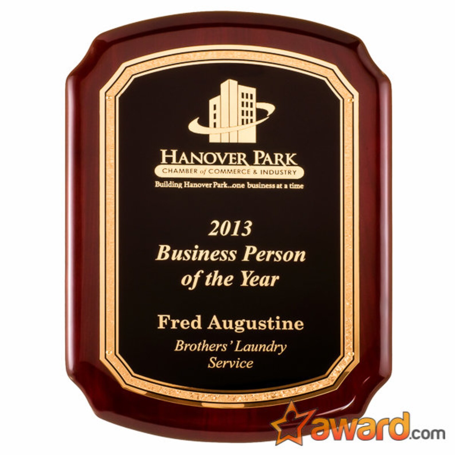 Custom Barrel Award Plaque, Custom Award, Employee Recognition ...