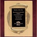 Custom Rosewood Frame Plaque With Scroll Casting, Custom Award ...
