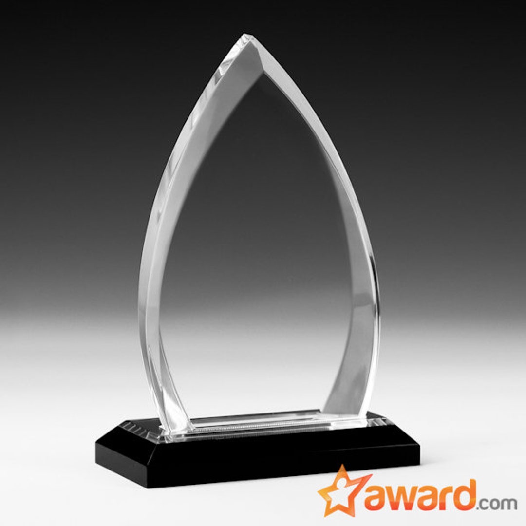 Personalized Silver Oval Award Plaque, Custom Award, Employee ...