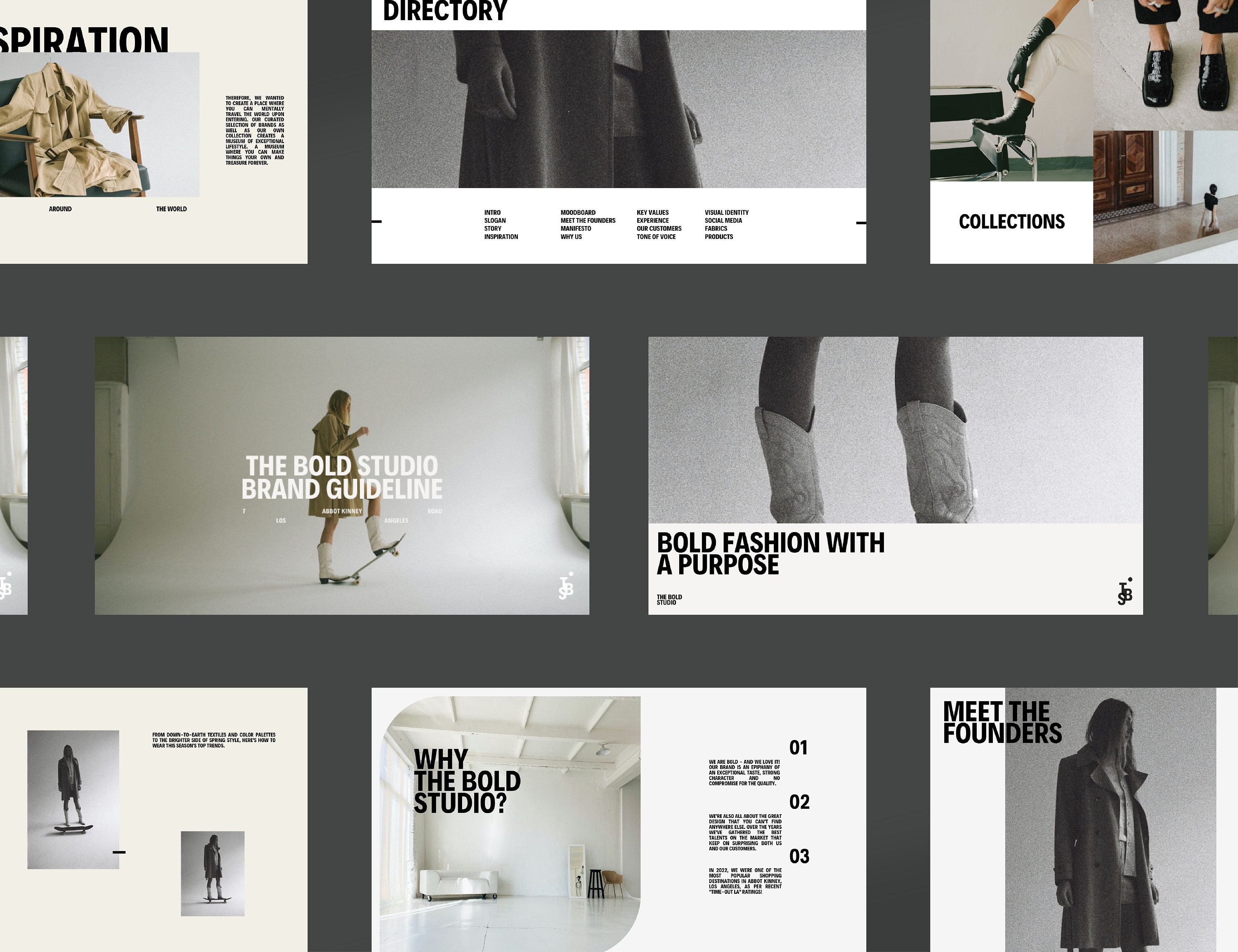 Fashion Brand Guidelines Template for Canva | Boutique, Lifestyle Brand ...