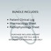 Nurse Practitioner Clinical Bundle, Downloadable Printable PDF ...
