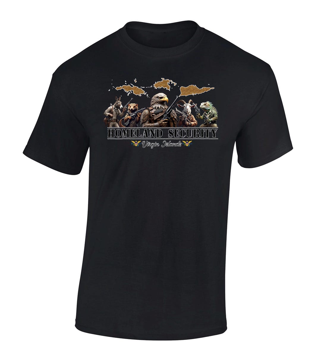 HOMELAND SECURITY VI, Virgin Islands, Stt, Stx, Stj - Etsy