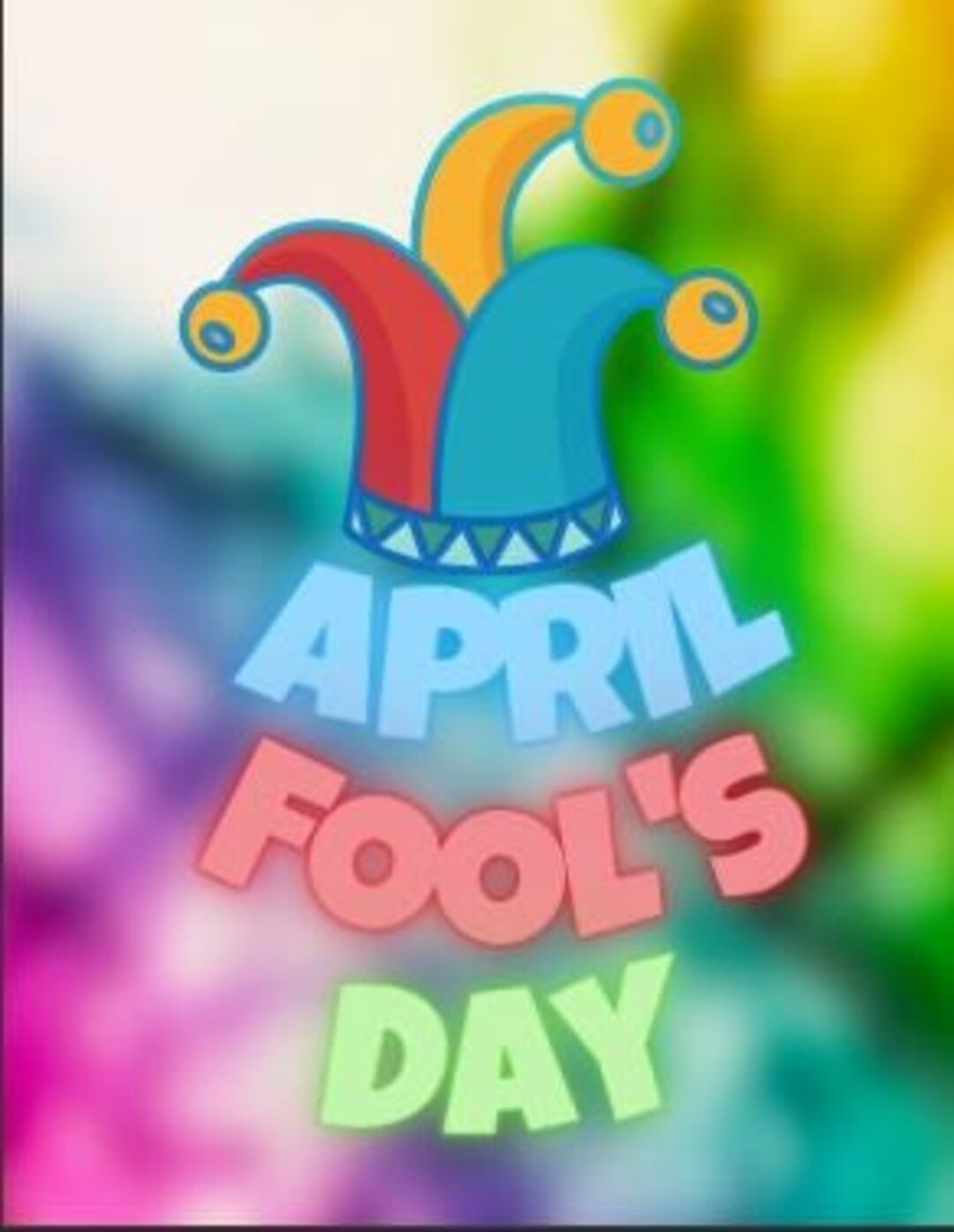 April Fool's Day Flyer PDF Download for Digital Prints - Etsy