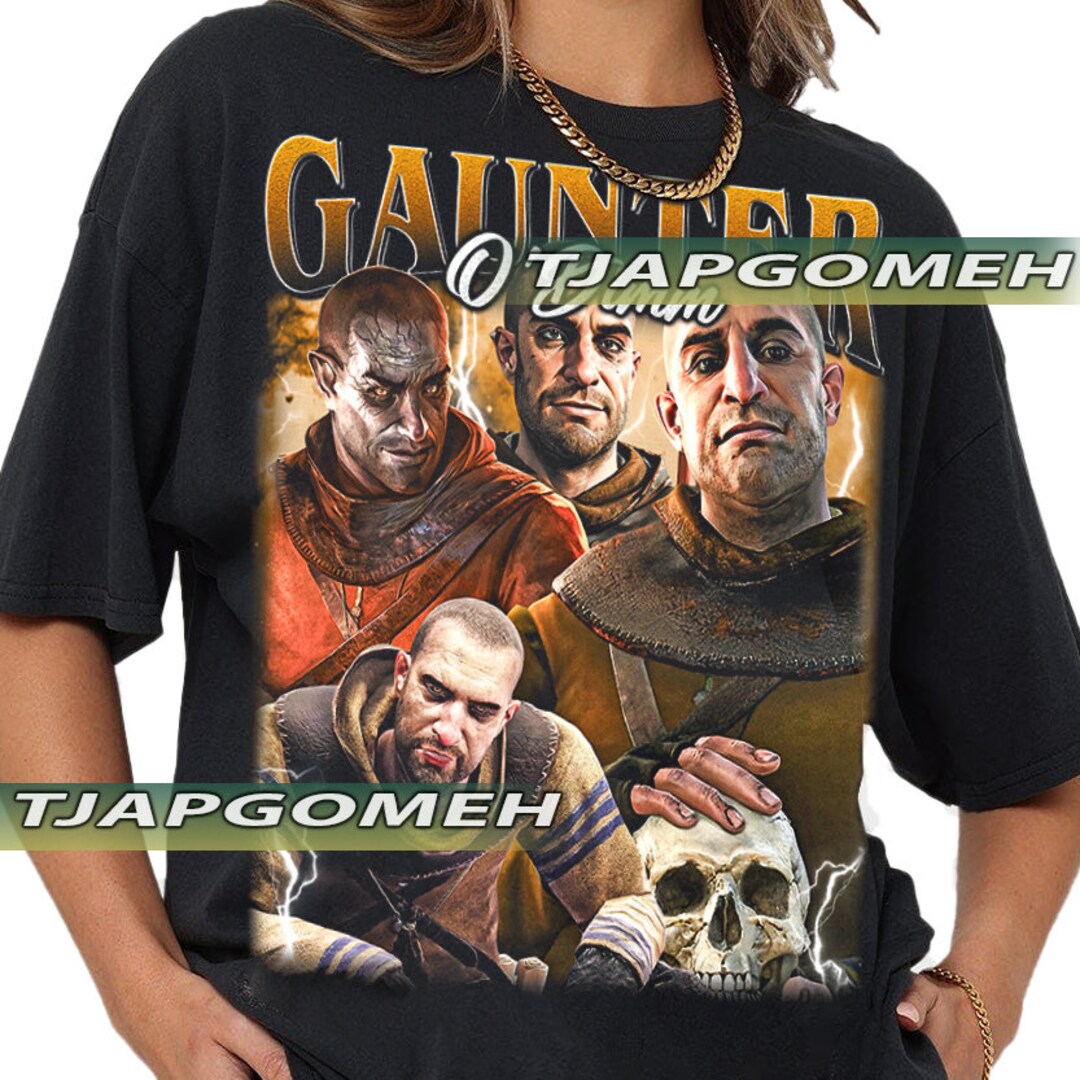Gaunter O'dimm the Witcher 3 Vintage T-shirt, Gift for Woman and Man ...