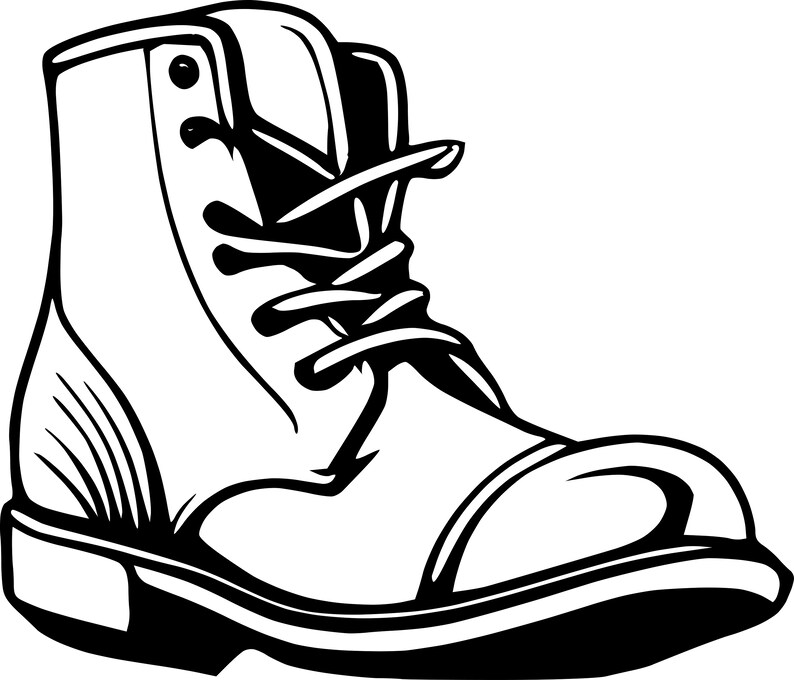 Boot SVG, AI, Jpg, Png, Eps Digital Download Cut File SVG for Cut ...