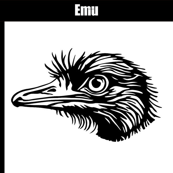 Emu Art - Etsy