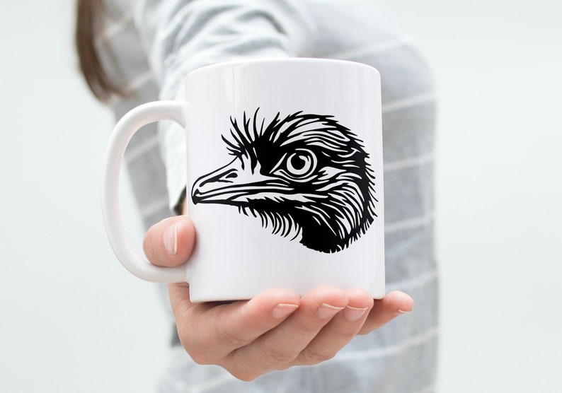 Emu SVG, AI, Jpg, Png, Eps Emu Digital Download Emu Cut File Emu SVG ...