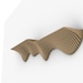 Parametric Wave Wooden Floating Shelf Decor - Wall Shelves - Sound Wavy ...