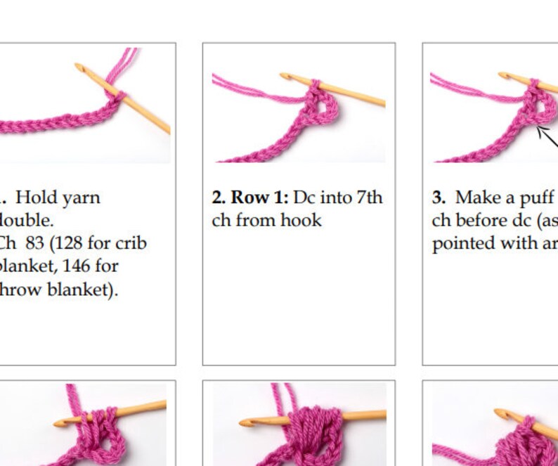 Crochet Pattern Jig-jag BLANKET PATTERN - Etsy