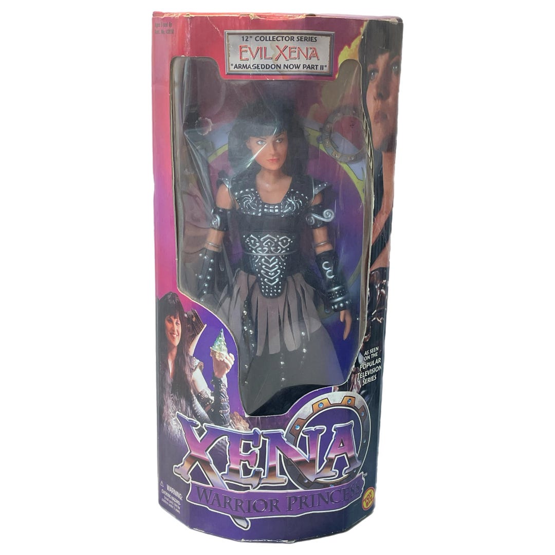 Xena Warrior Princess Evil Xena Collector Series Doll 1999 Toy Biz ...
