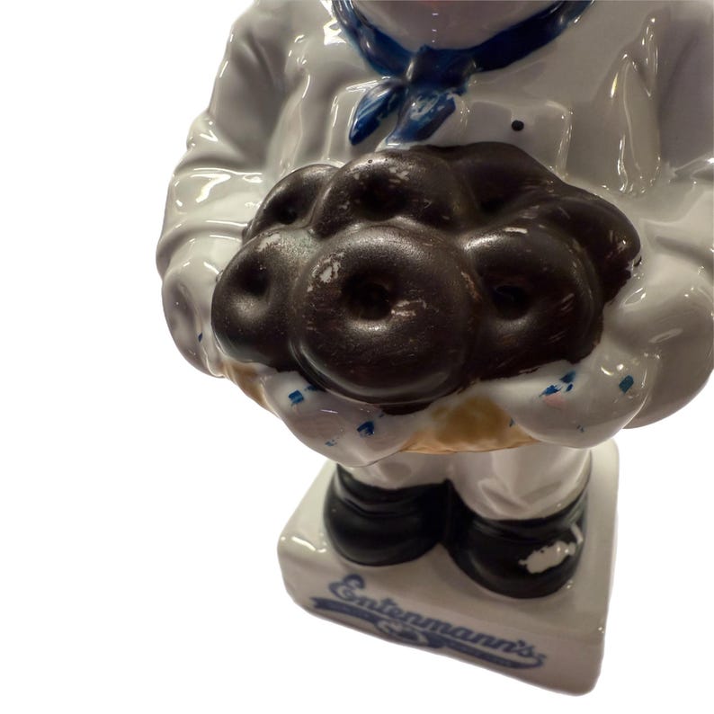 Vintage Entenmanns Bakery Baker Donuts Food Advertising Coin Bank ...
