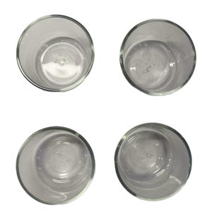 Set of 4 Vintage Pyrex Mini Glass Bowls + Forest Green Lids - Etsy