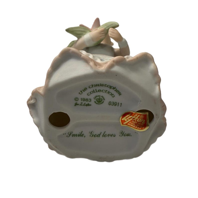 Lefton 1983 the Christopher Collection December Birthday Porcelain ...