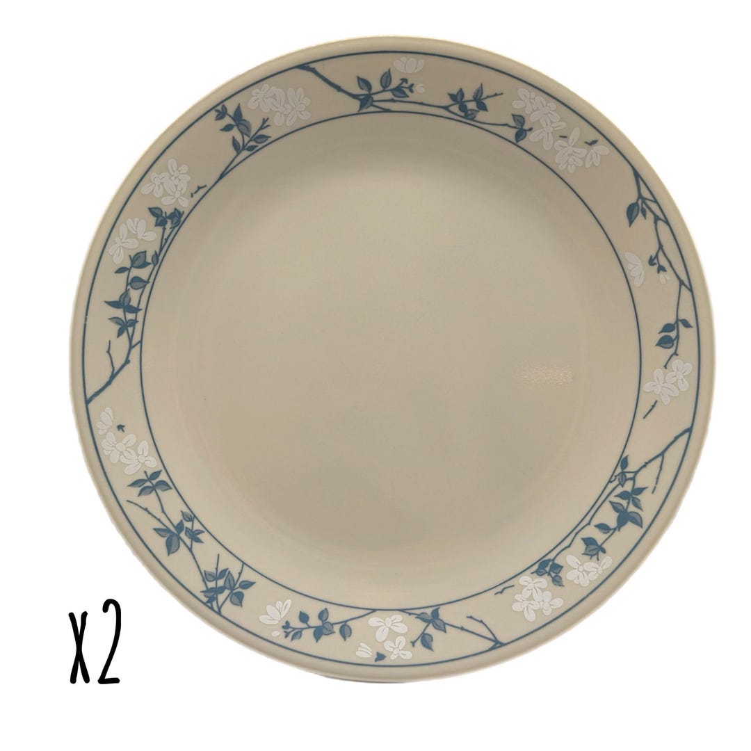Set of 2 Vintage Corelle First of Spring 10.25” Porcelain Dinner Plates ...